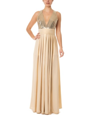 W LES FEMMES by BABYLON Tuta con corpetto in paillettes